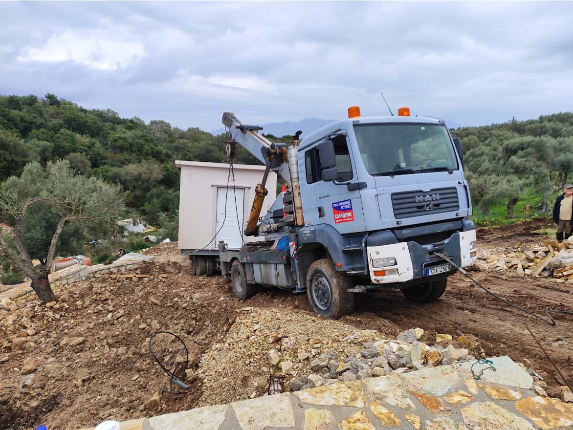 IΣΟΓΕΙΑ ΠΡΟΚΑΤΑΣΚΕΥΑΣΜΕΝΗ ΚΑΤΟΙΚΙΑ ΜΕ Ε=75τ.μ. ΜΕΓΑΝΗΣΙ - Kallergis